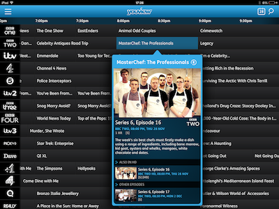 YouView adds iPad support to remote record app – SEENIT